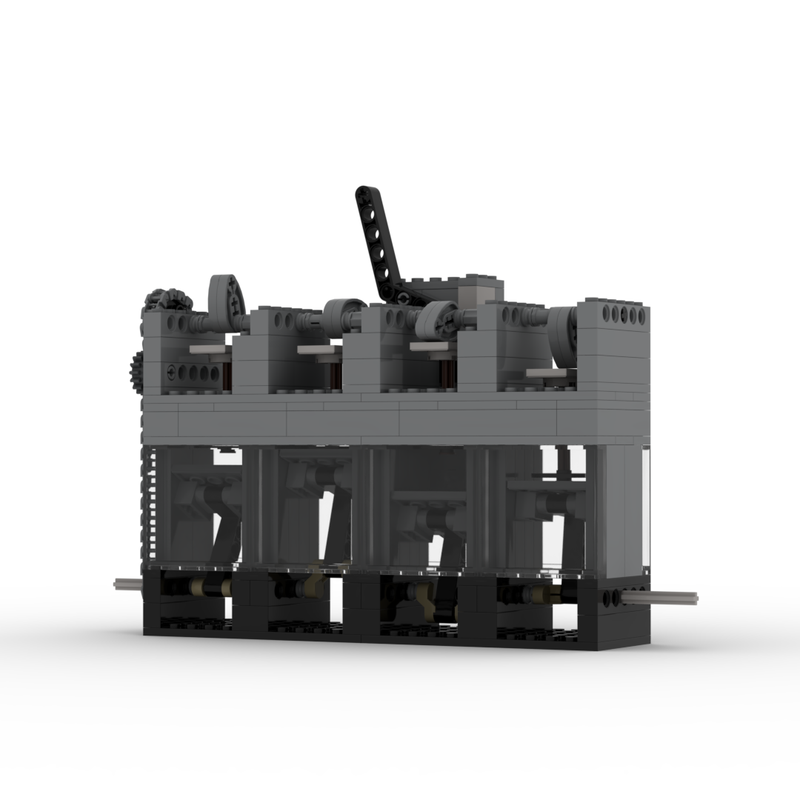 LEGO MOC Inline 4 sohc engine by CRS_engines | Rebrickable - Build with ...