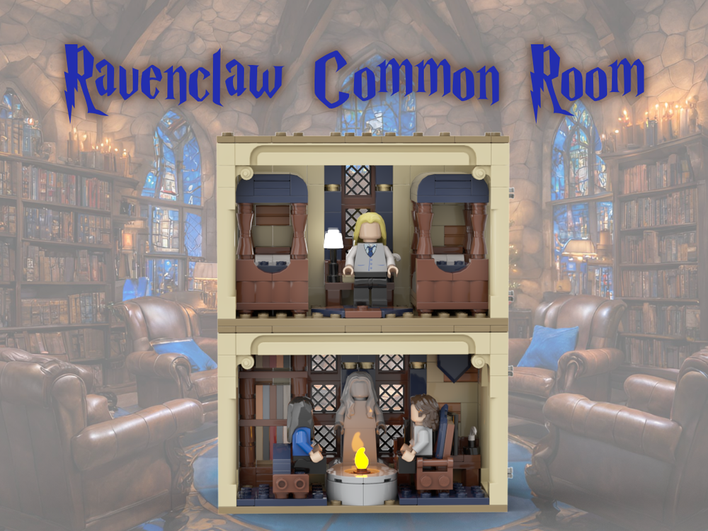 LEGO MOC Ravencl*w Common Room Set (Modular) by Mystical95 ...