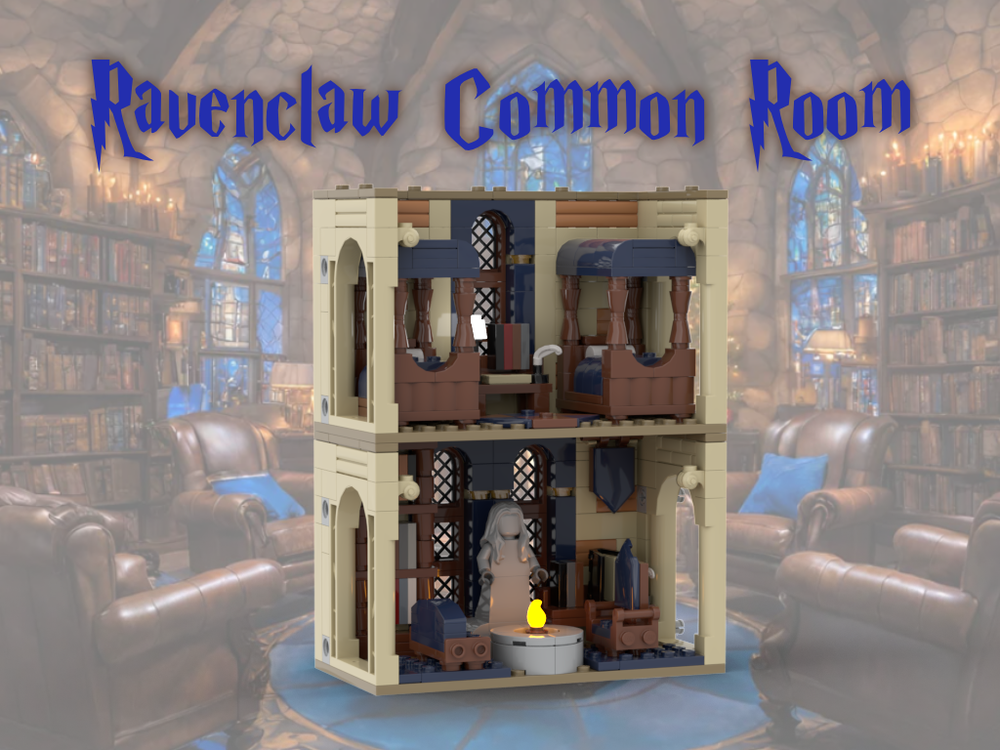 LEGO MOC Ravencl*w Common Room Set (Modular) by Mystical95 ...