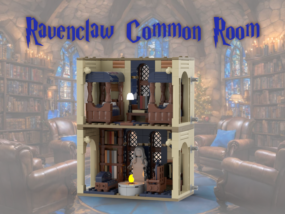 LEGO MOC Ravencl*w Common Room Set (Modular) by Mystical95 ...