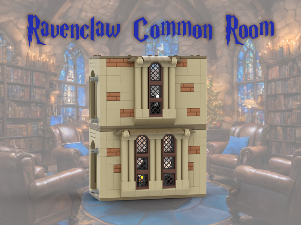 LEGO MOC Ravencl*w Common Room Set (Modular) by Mystical95 ...