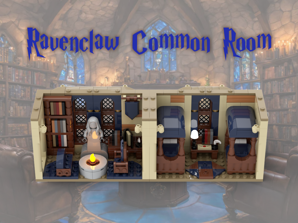 LEGO MOC Ravencl*w Common Room Set (Modular) by Mystical95 ...