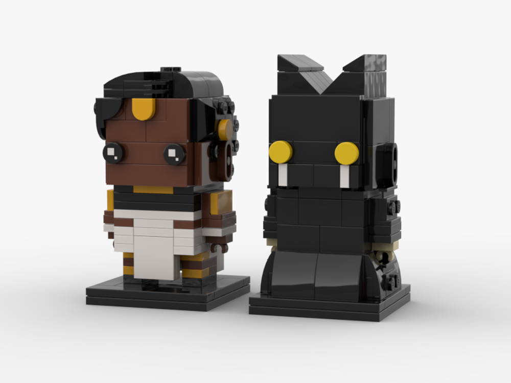 LEGO MOC Mel and Black Rose Arcane BrickHeadz by Gaski | Rebrickable ...