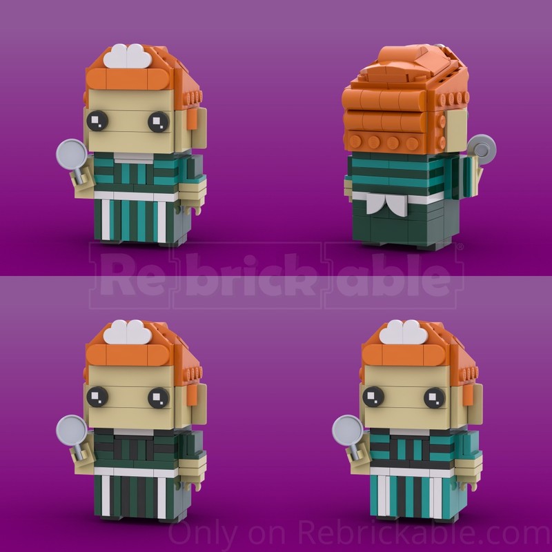 LEGO MOC Maid by SkyCaptain | Rebrickable - Build with LEGO