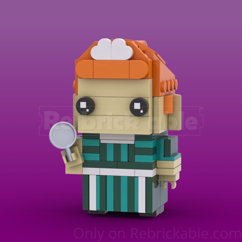 LEGO MOC Maid by SkyCaptain | Rebrickable - Build with LEGO