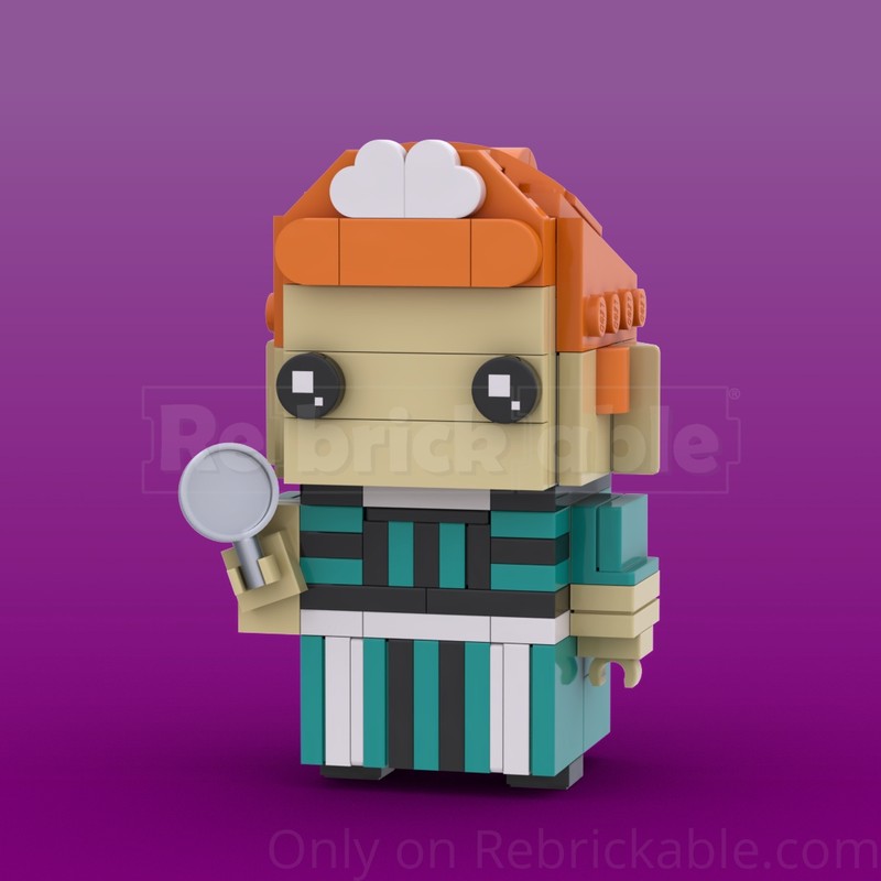 LEGO MOC Maid by SkyCaptain | Rebrickable - Build with LEGO