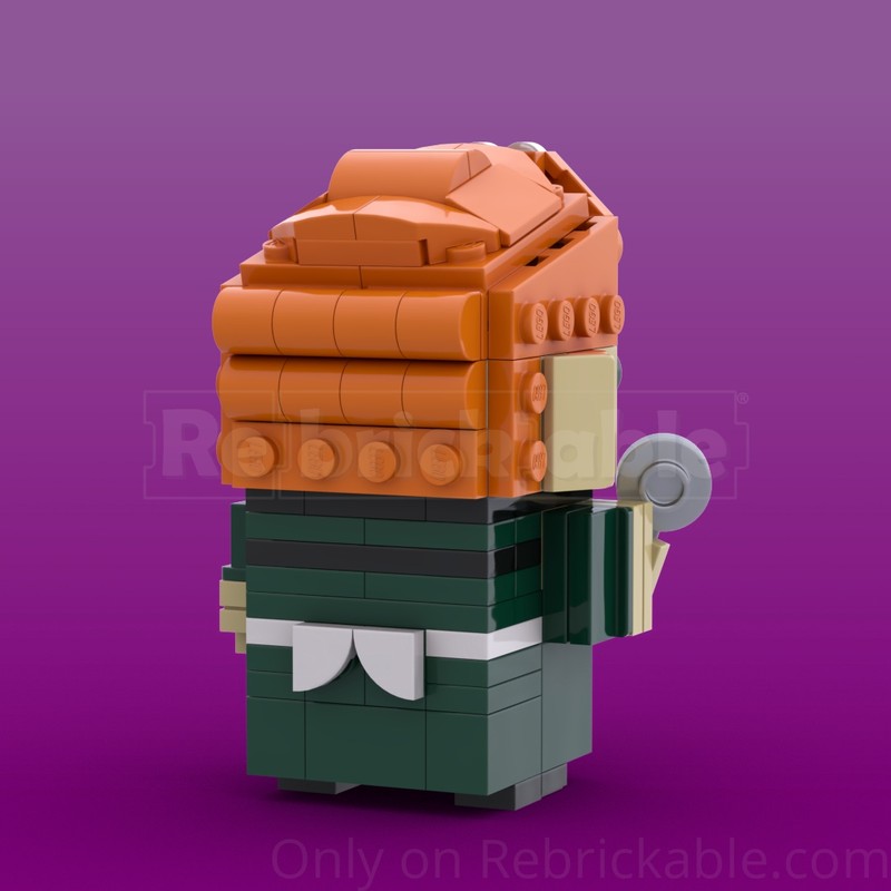 LEGO MOC Maid by SkyCaptain | Rebrickable - Build with LEGO