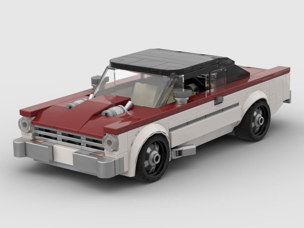 LEGO MOC 1967 Chevrolet Nova Custom by toms8wides | Rebrickable - Build ...