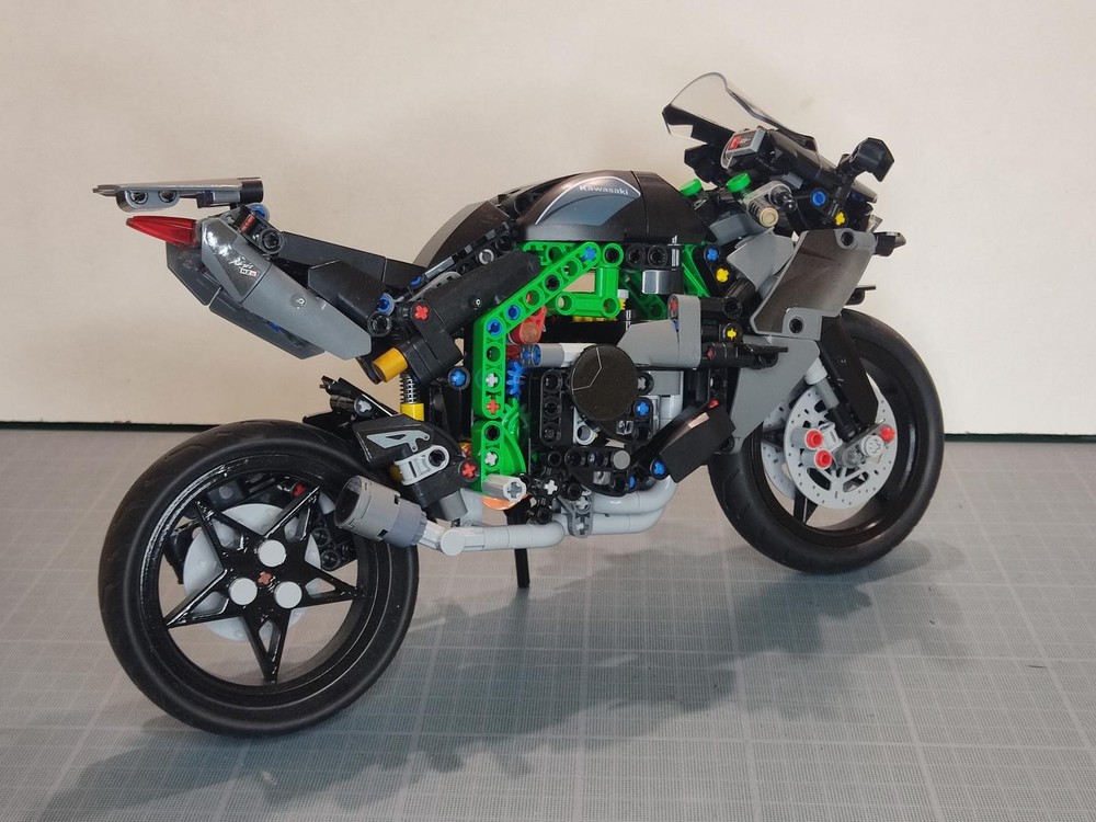Lego Moc 42170 Kawasaki Hr2 Upgrade By Moc Nemooz Rebrickable Build