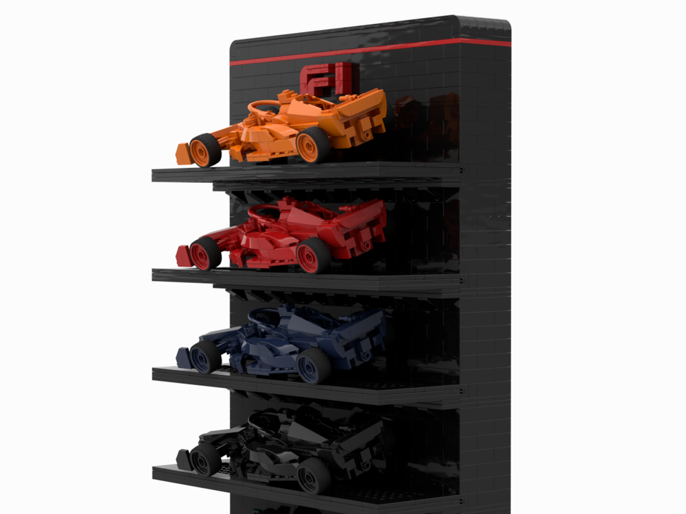 LEGO MOC F1 Formula 1 Speed Champions Display Stand by re-bricked ...