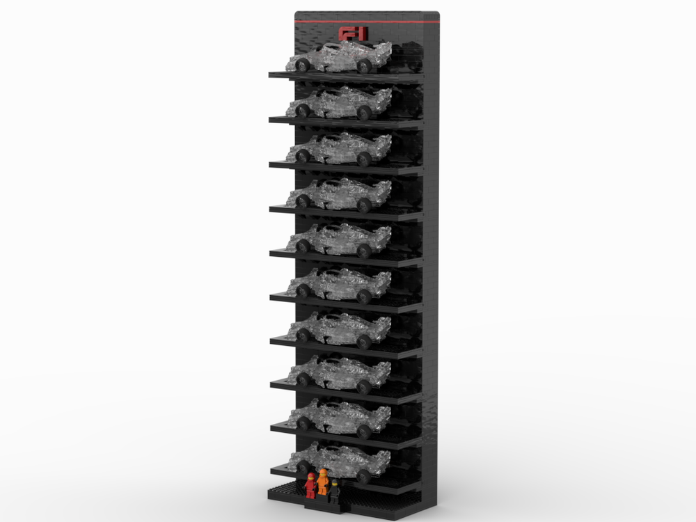 LEGO MOC F1 Formula 1 Speed Champions Display Stand by re-bricked ...