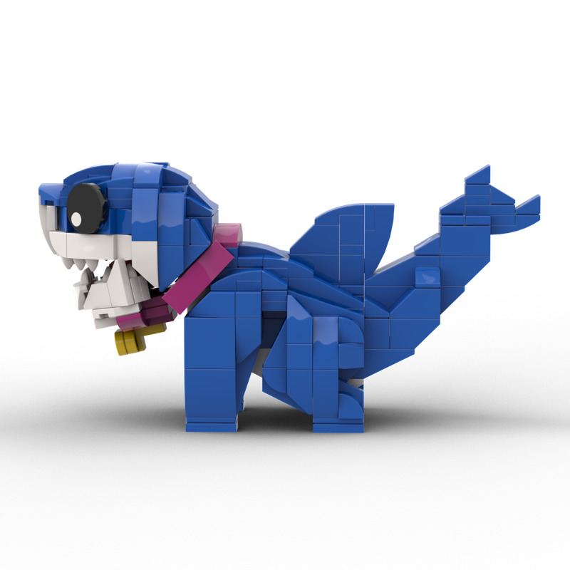 LEGO MOC Jeff the Land Shark by SlayCC | Rebrickable - Build with LEGO