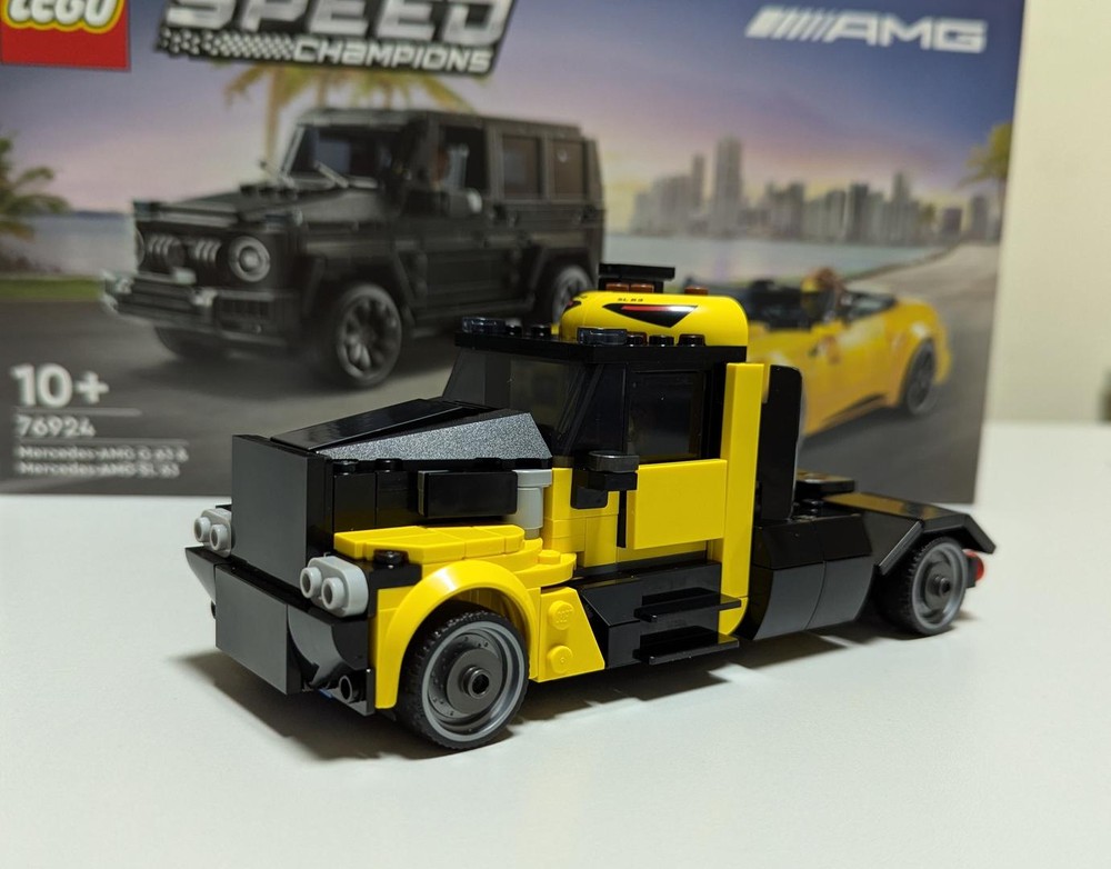LEGO MOC 76924 Big Rig by Kirvet | Rebrickable - Build with LEGO