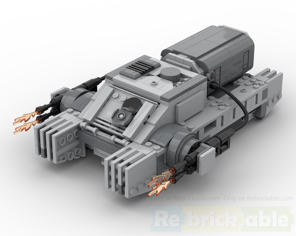 LEGO MOC TX-225 GAVi Incinerator by Fabian2 | Rebrickable - Build with LEGO