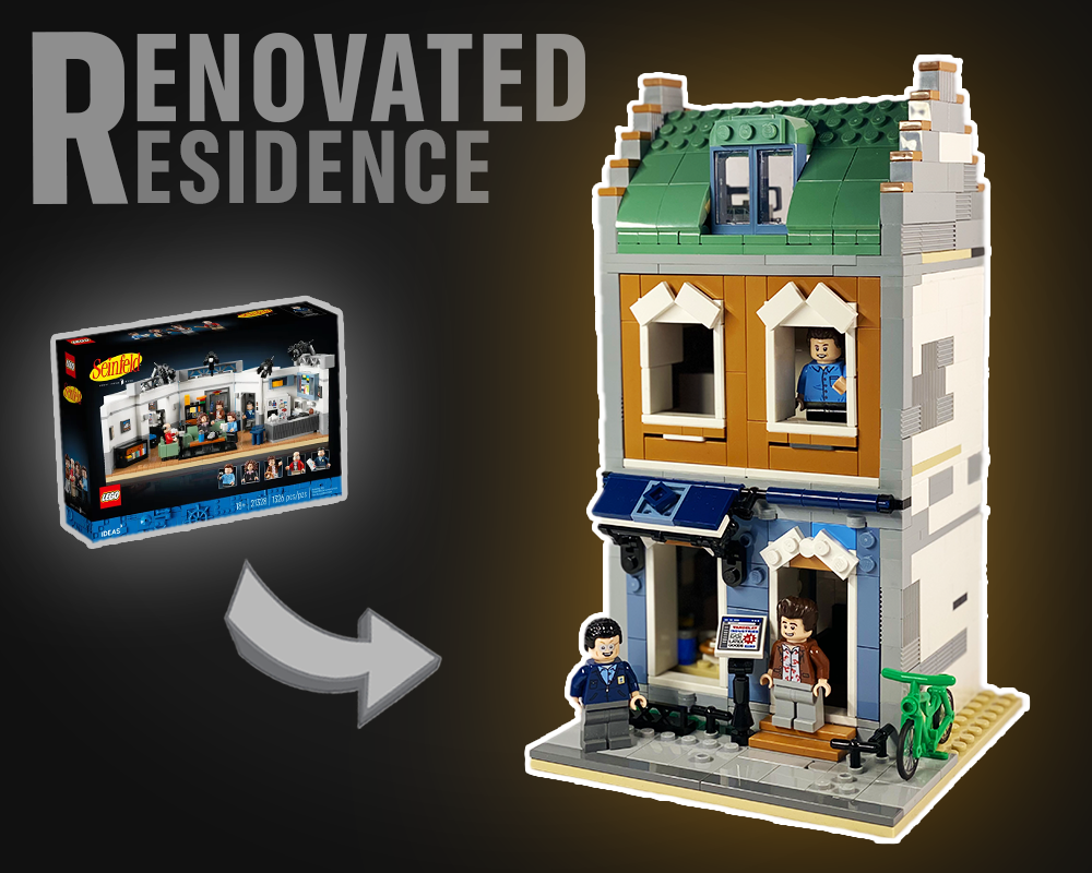 LEGO MOC Renovated Residence by CreatorExpert | Rebrickable - Build ...