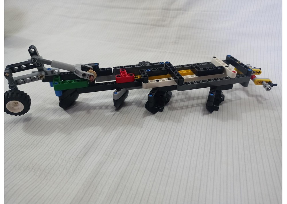 Lego Moc Four Furrow Plough Three Point Version Ls By Technicmodlr