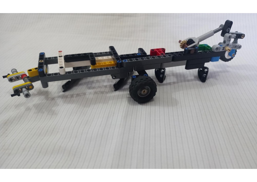 Lego Moc Four Furrow Plough Three Point Version Ls By Technicmodlr