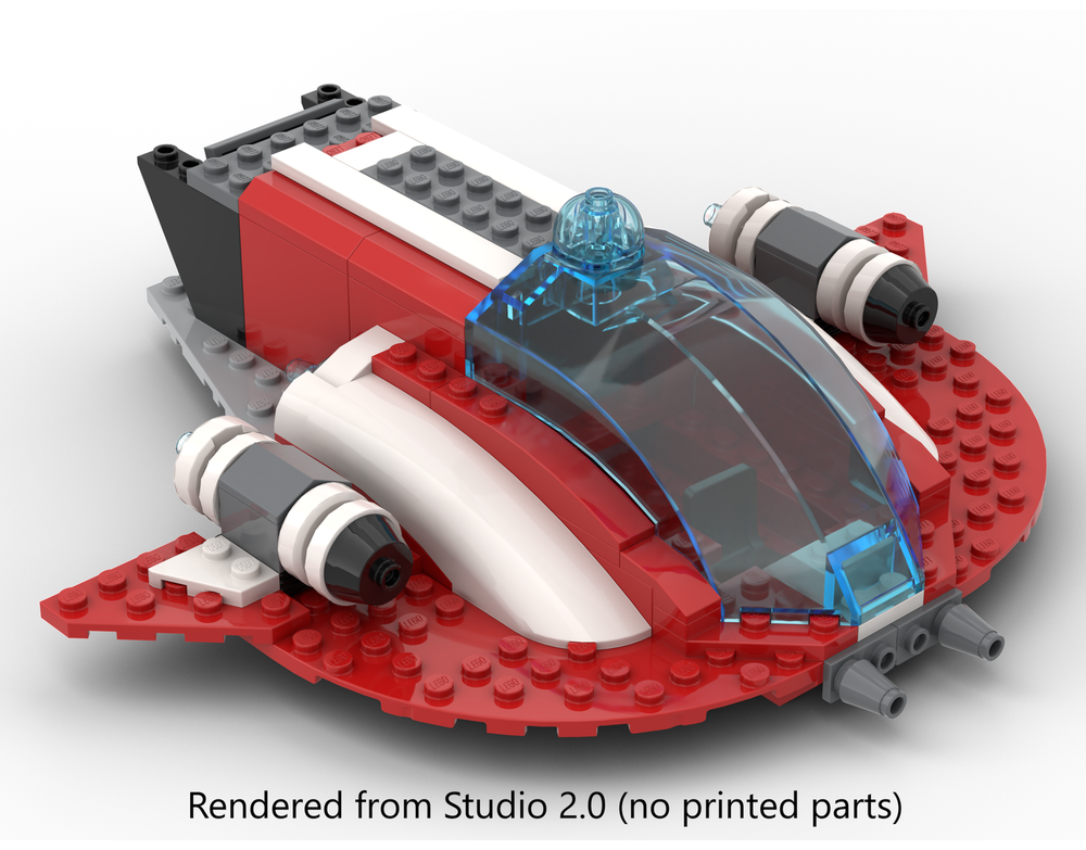 LEGO MOC-204657 The Crimson Firehawk set 75384 MOD by rneptune ...