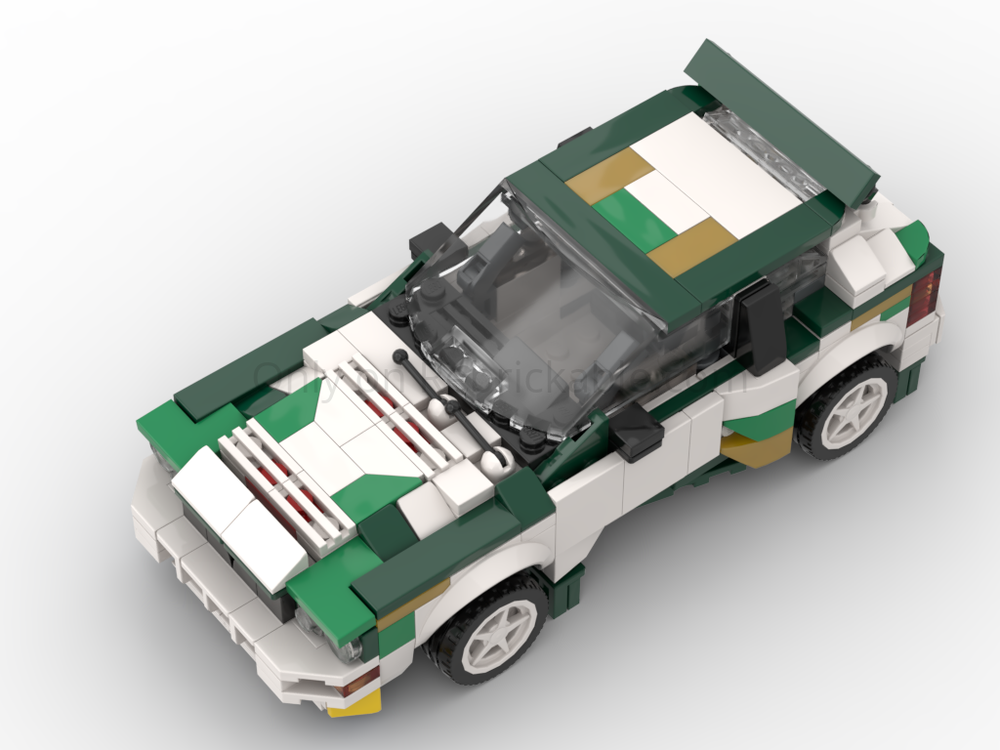 Lego Moc Lancia Delta Makinenastra93 Lite Series Class Evo By