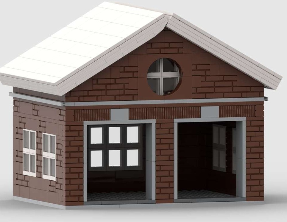 LEGO MOC Home Alone Garage by TheCascantes | Rebrickable - Build with LEGO