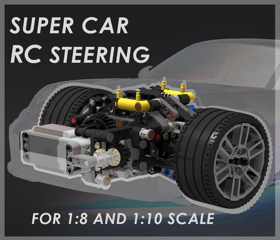 LEGO MOC High Performance AWD RC Steering by BigSip Builds ...