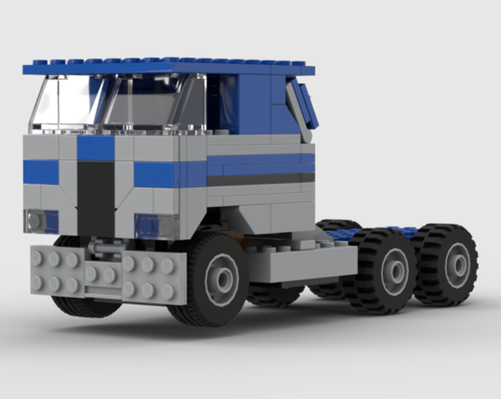 LEGO MOC Peterbilt 362 "Orwell" by trucks3 | Rebrickable - Build with LEGO