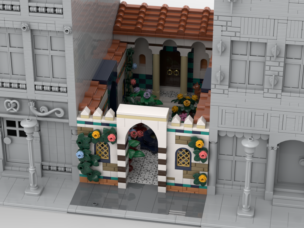 LEGO MOC Oriental Garden by Brick Kaiser | Rebrickable - Build with LEGO