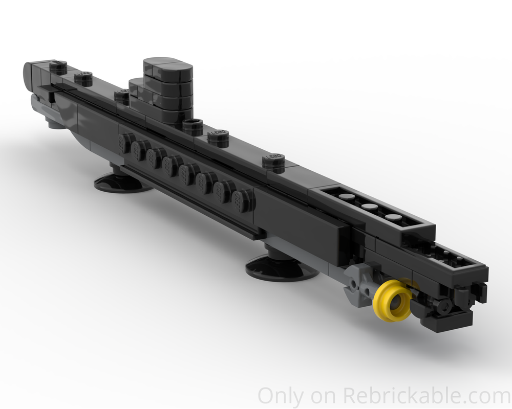 LEGO MOC-204717 Tench class Submarine (GUPPY II configuration) by Brick ...