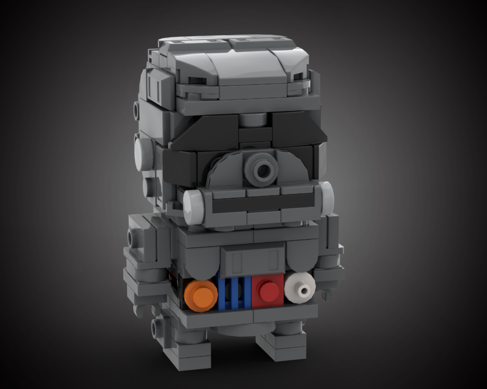 LEGO MOC AP-5 Brickheadz by Ant0noo | Rebrickable - Build with LEGO