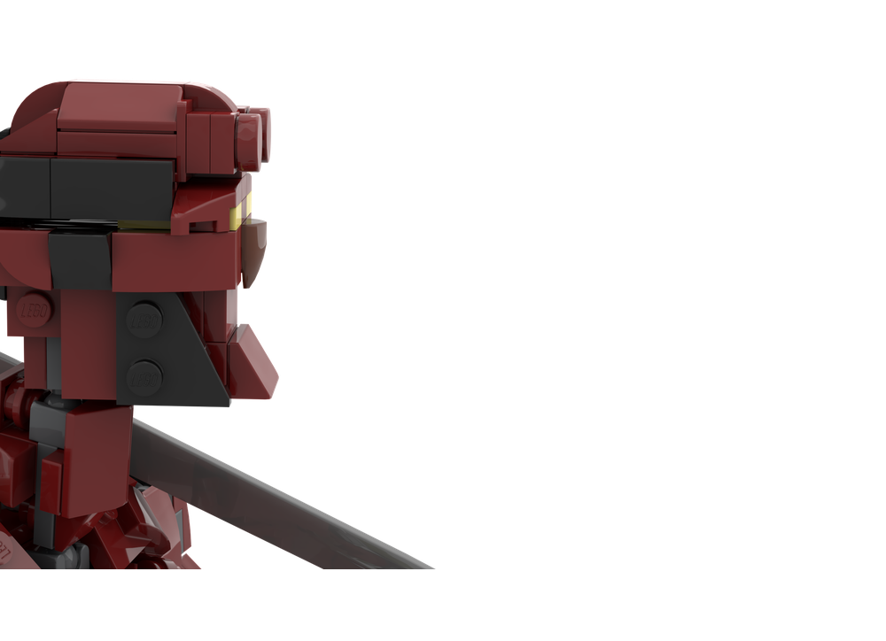 LEGO MOC Hellboy - anatomically correct - Fully Articulate pose-able ...