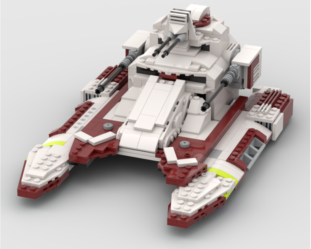 LEGO MOC TX 130 Tank of republick by Loulego | Rebrickable - Build with ...
