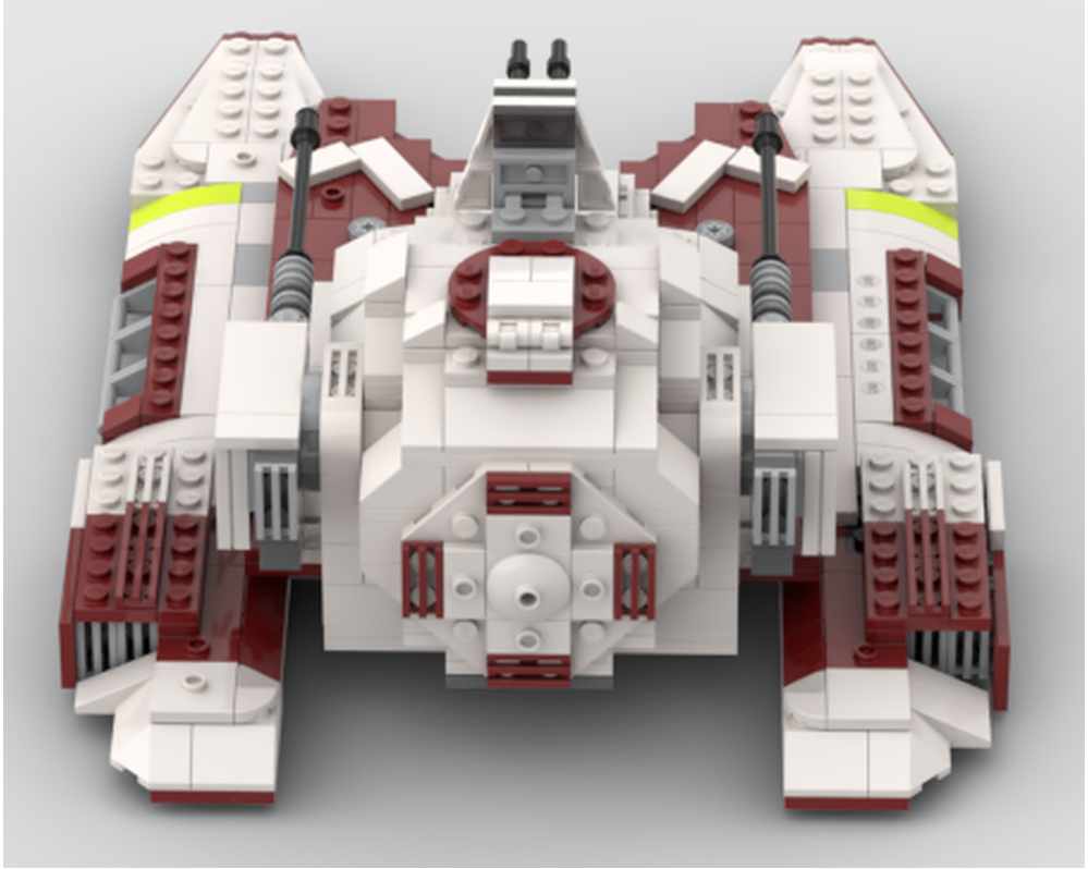 LEGO MOC TX 130 Tank of republick by Loulego | Rebrickable - Build with ...