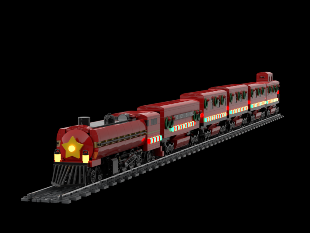LEGO MOC The Noel Express by WILD_BLUEY | Rebrickable - Build with LEGO