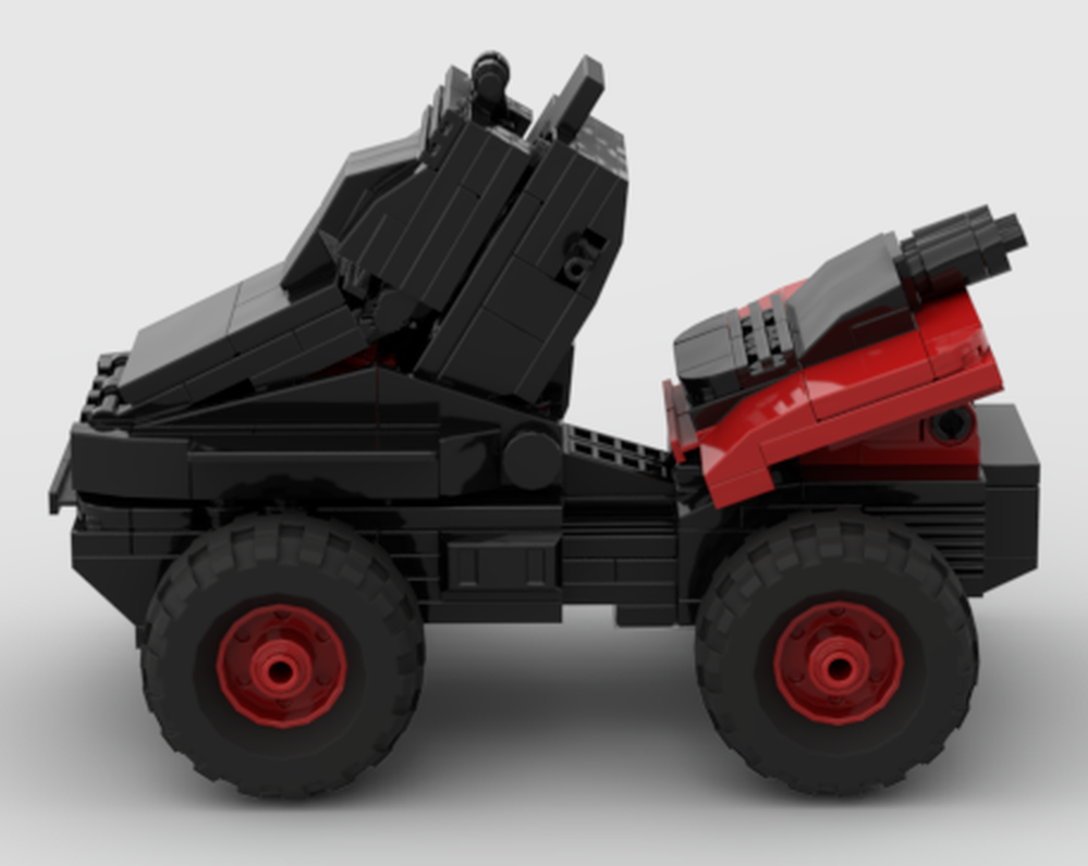 LEGO MOC M.A.S.K. Iguana Transformable 4-Wheel ATV by DeeVeeDesignz ...