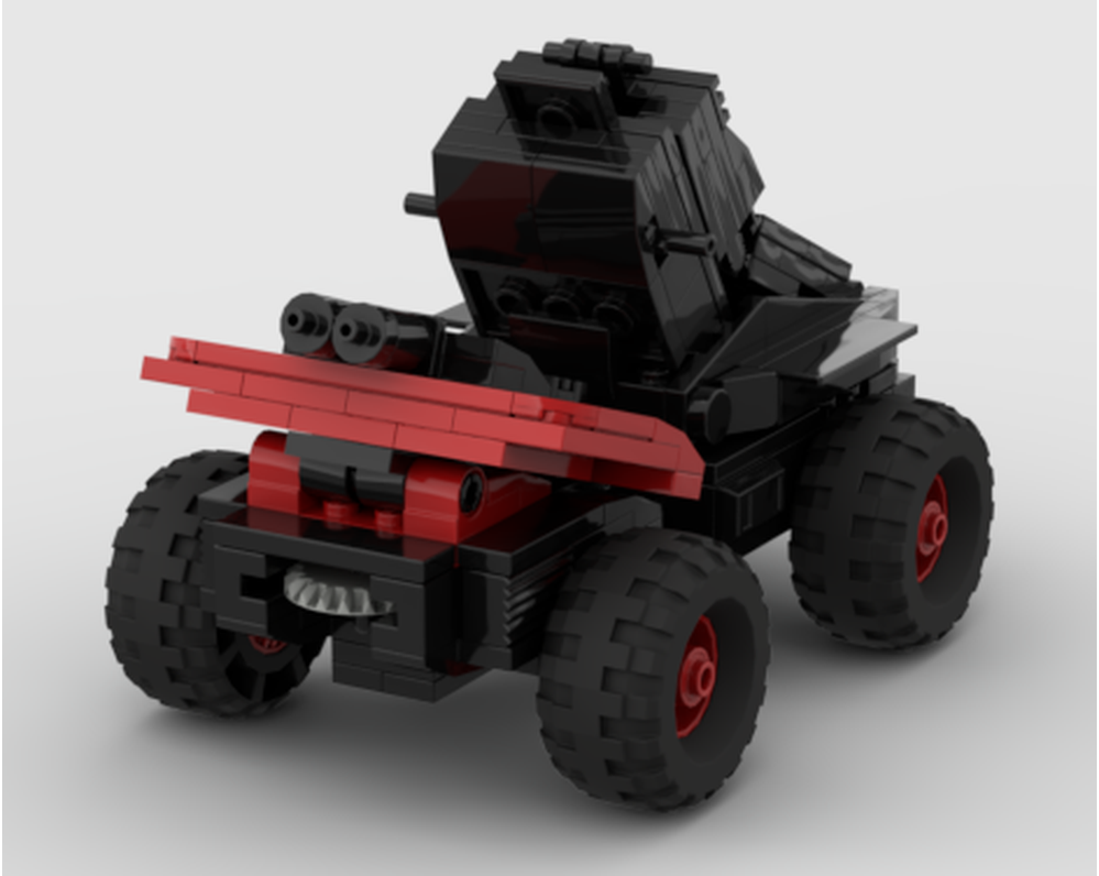 LEGO MOC-204725 M.A.S.K. Iguana Transformable 4-Wheel ATV by ...
