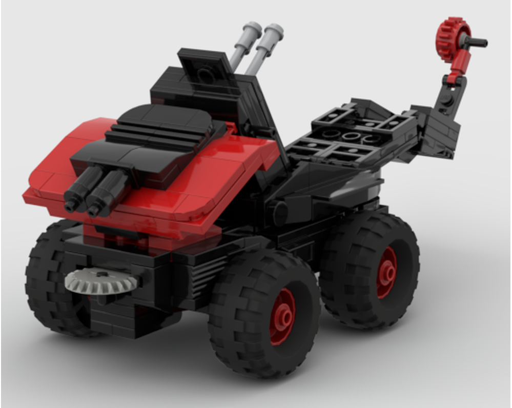 LEGO MOC-204725 M.A.S.K. Iguana Transformable 4-Wheel ATV by ...