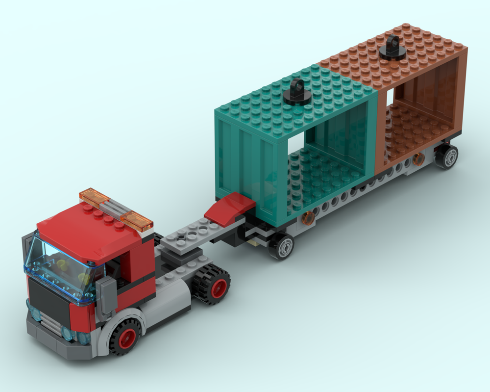 LEGO MOC 60343 Cargo Transport by pink0d | Rebrickable - Build with LEGO