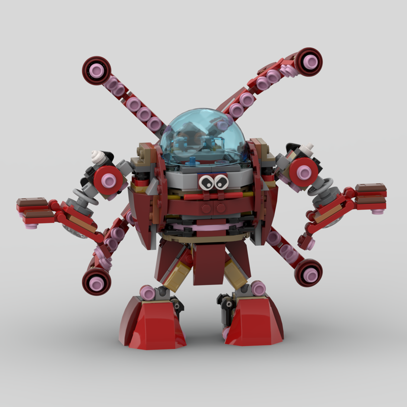 LEGO MOC Octopus Mech by TheColtaGamer | Rebrickable - Build with LEGO