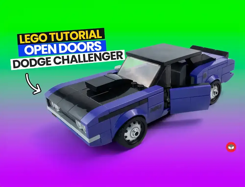 LEGO MOC Open Doors Lego Dodge Challenger 76904 by timetobrick ...