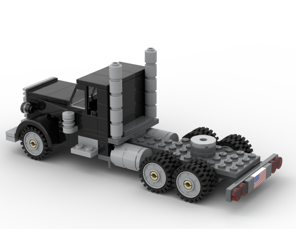 LEGO MOC Peterbilt 281 by wonderbrickz | Rebrickable - Build with LEGO