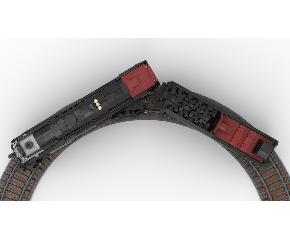 LEGO MOC PRR J1 Class steam locomotive by AxelC2509 | Rebrickable ...