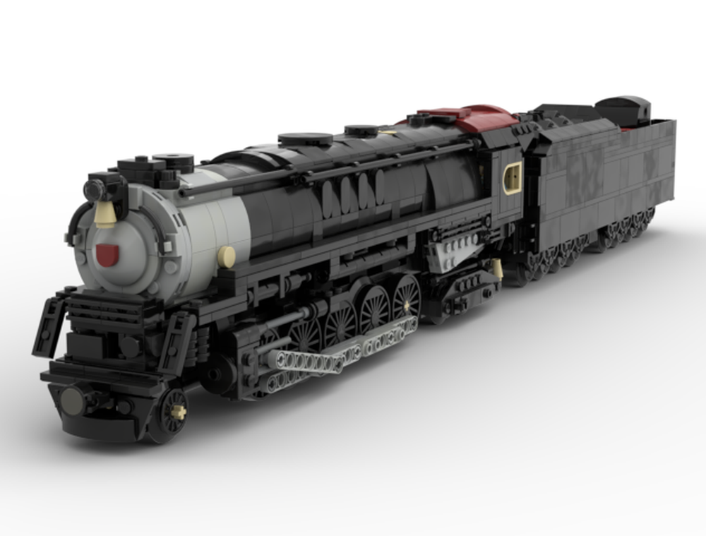 LEGO MOC PRR J1 Class steam locomotive by AxelC2509 | Rebrickable ...