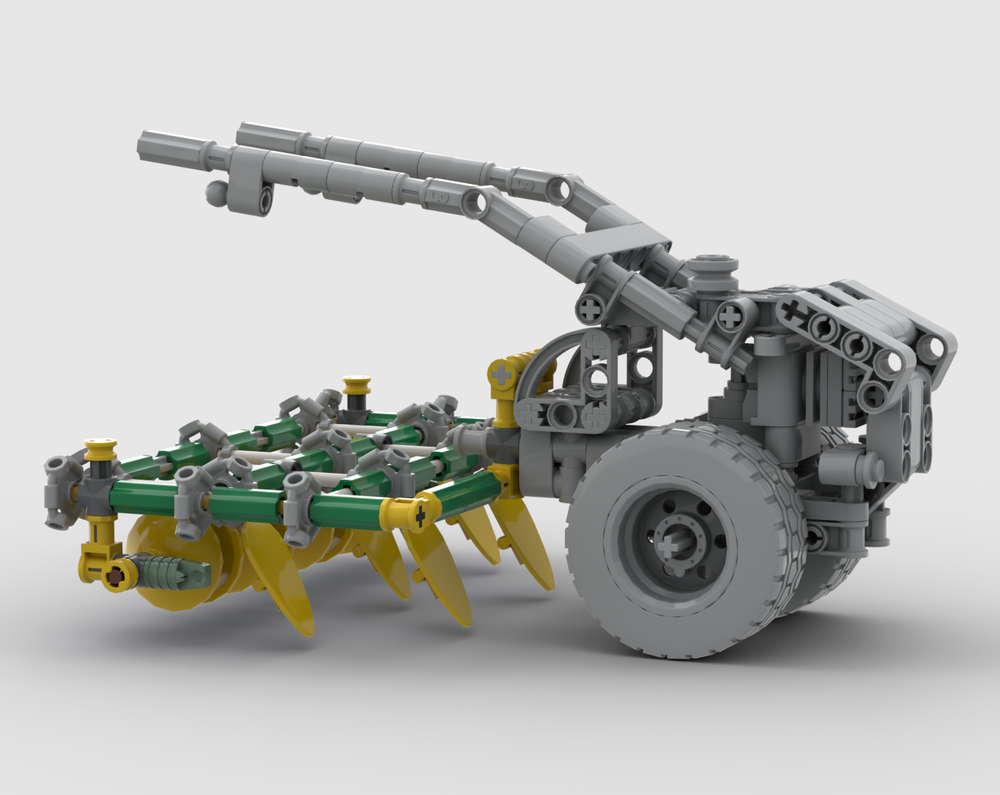 LEGO MOC Cultivator with Roller for Single-Axle Tractor #23 by Larsagri ...