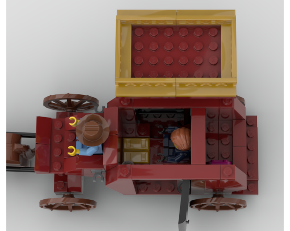 LEGO MOC Western stagecoach by Collectors_g | Rebrickable - Build with LEGO