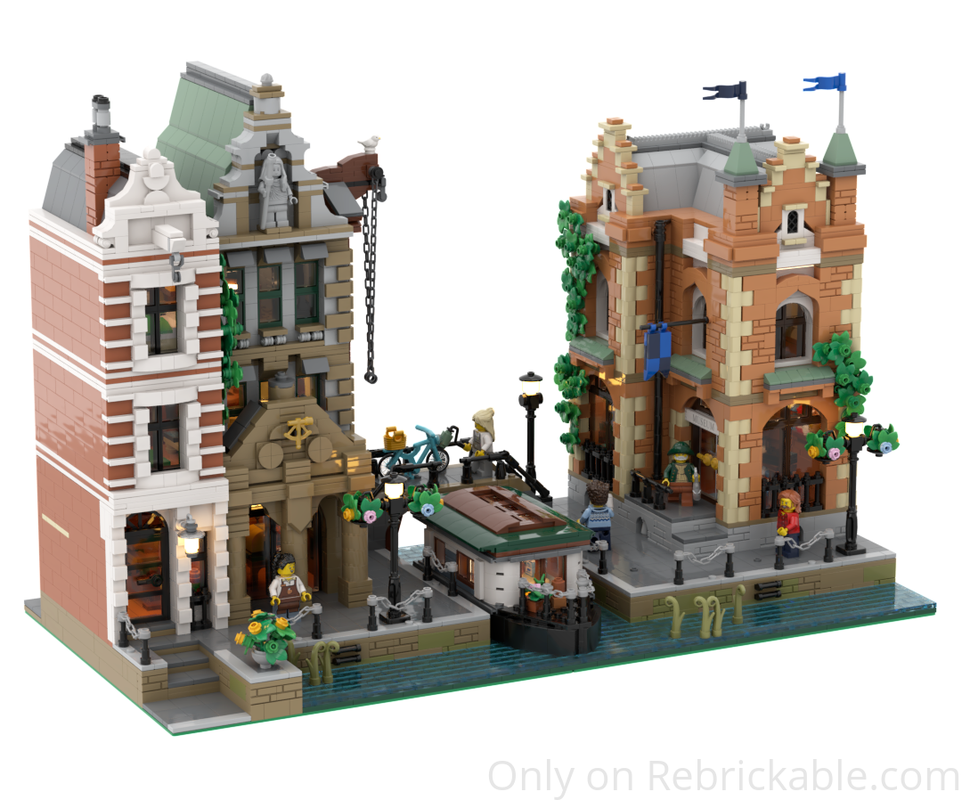 LEGO MOC Dutch Quarter by rebelnili | Rebrickable - Build with LEGO