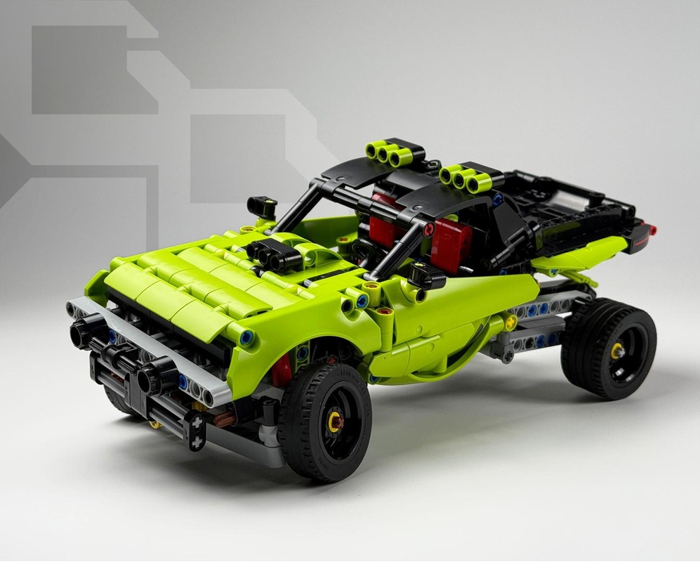 LEGO MOC-204746 Carver Pick-up Buggy and Surfer by Guys and Bricks ...