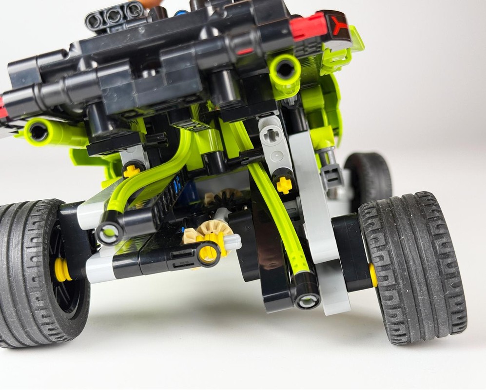 LEGO MOC-204746 Carver Pick-up Buggy and Surfer by Guys and Bricks ...