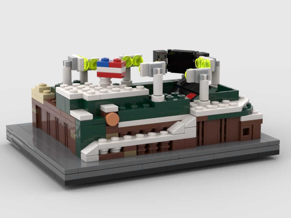 LEGO MOC Fenway Park by Falconeagle117 | Rebrickable - Build with LEGO
