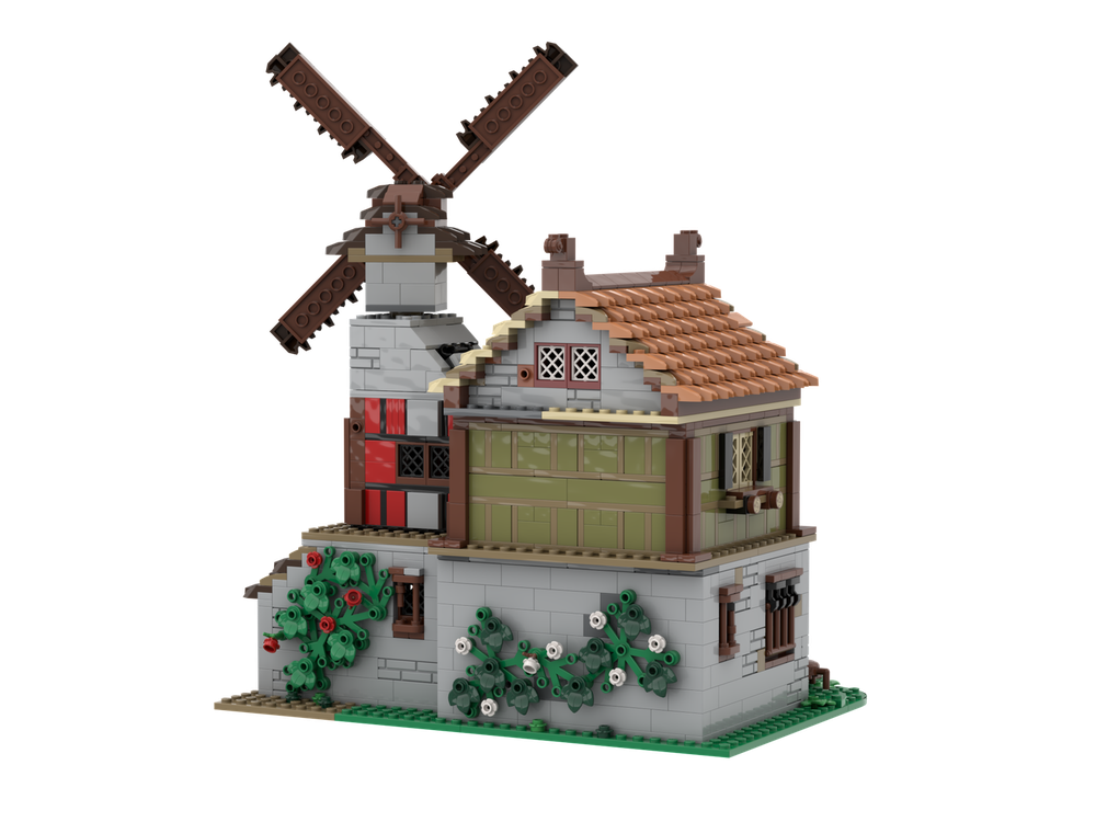 LEGO MOC-204749 10332 - Windmill by Tavernello | Rebrickable - Build ...