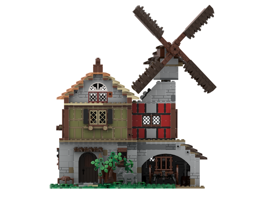 LEGO MOC-204749 10332 - Windmill by Tavernello | Rebrickable - Build ...